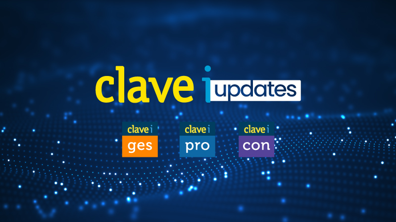ClaveiUpdates - ClaveiGes - Clavei | Software solutions for business